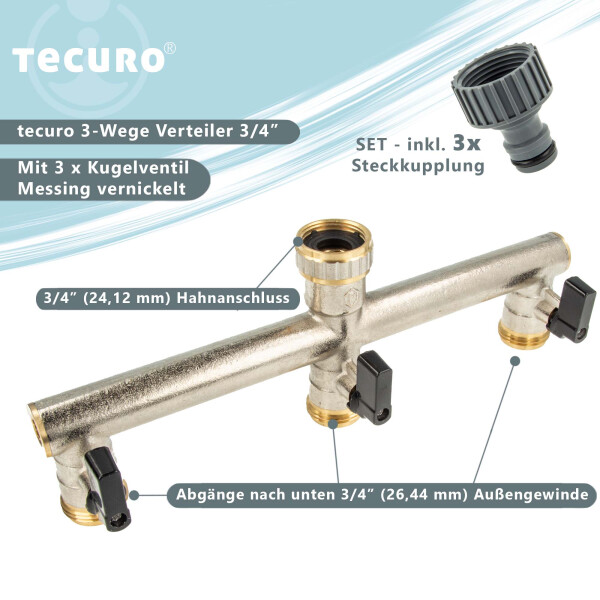 tecuro-3-wege-verteiler-3-4-zoll-mit-3-x-kugelventil-und-steckkupplun