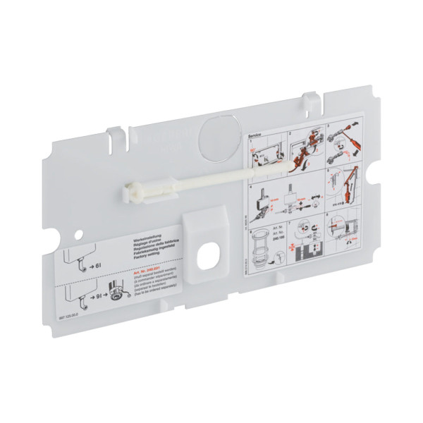 GEBERIT Schutzplatte für Omega UP-Spülkasten - 243.089.00.1, 12,55