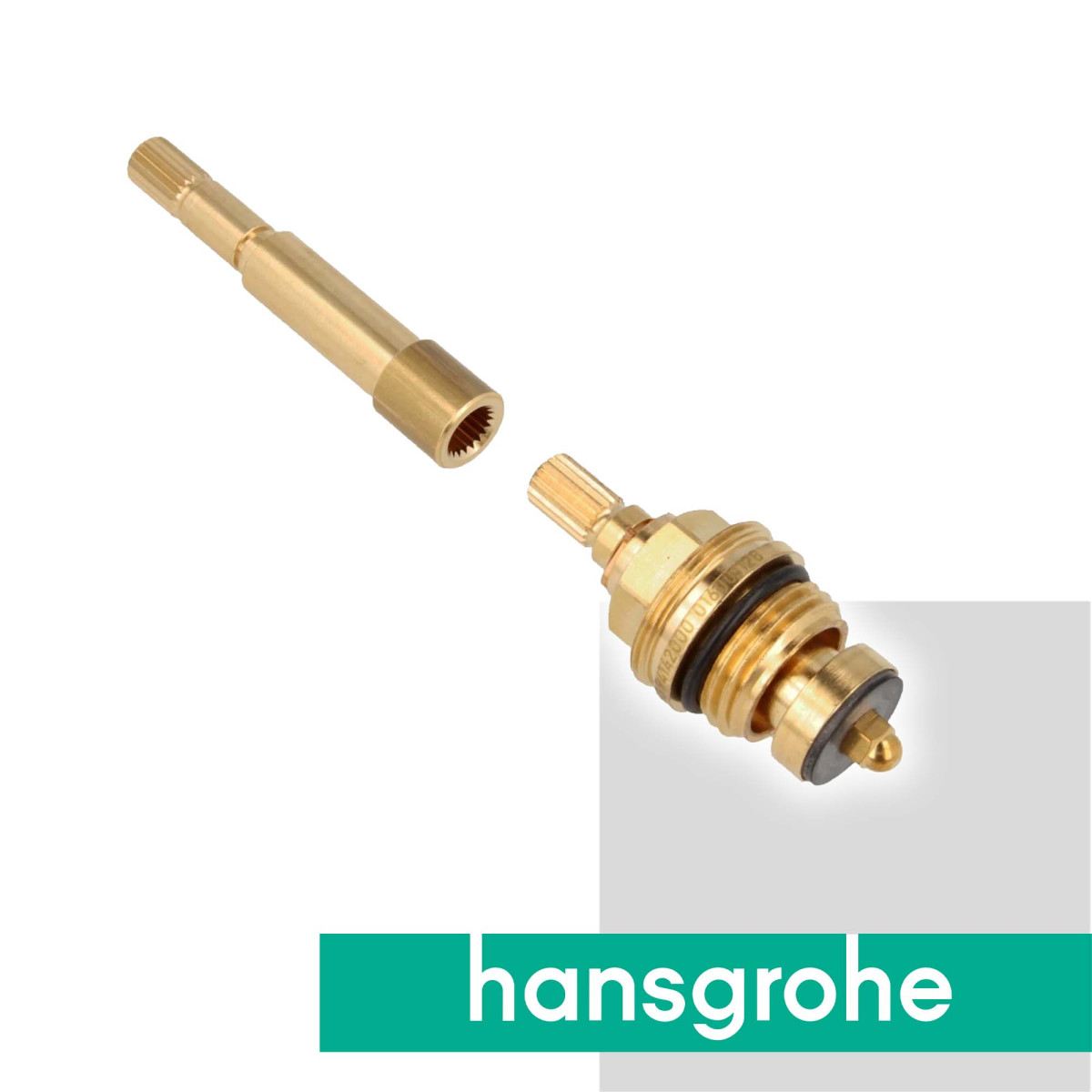 GROHE Absperrventil 0835500M für Grohmix UP-Thermostat (2 Stück), 179,92