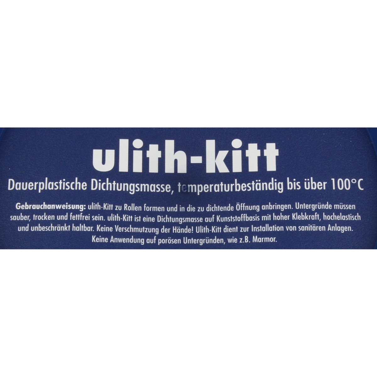 ULITH-KITT Dauerplastische Dichtungsmasse - wasserfest 500 gr. Dose, 3,10